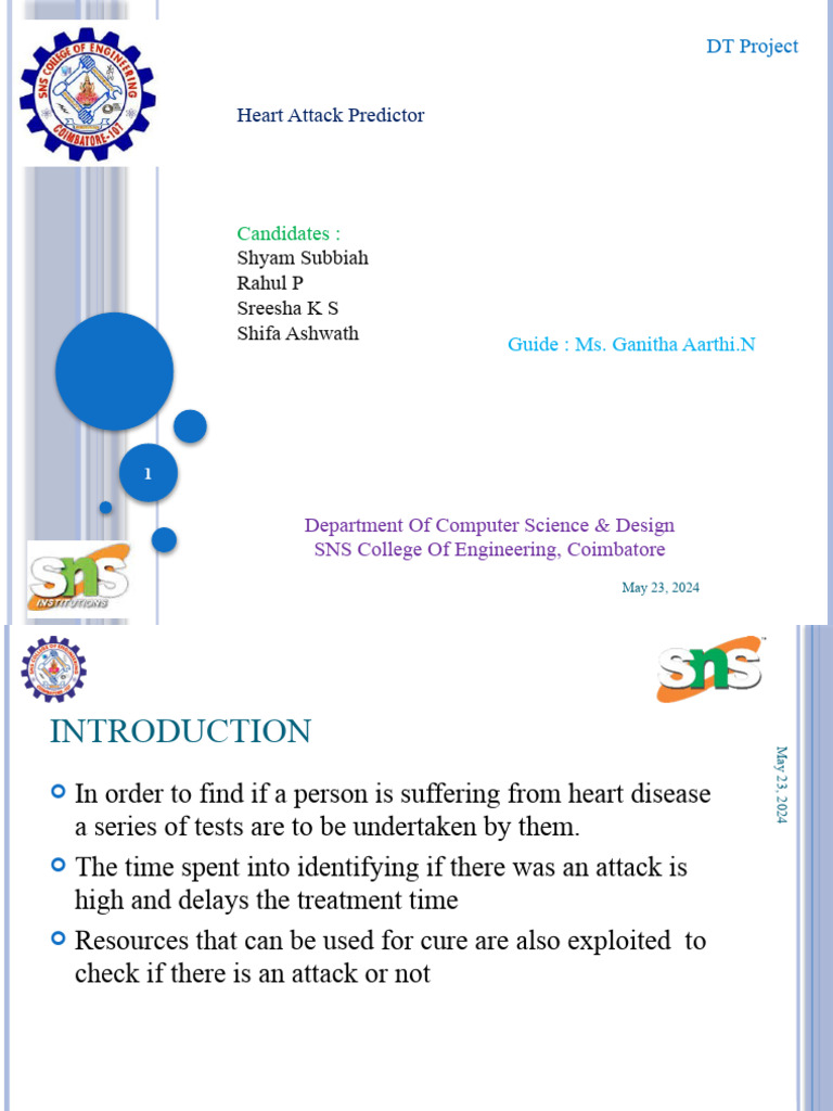 Heart Attack Predictor | PDF | Coronary Artery Disease | Cardiology