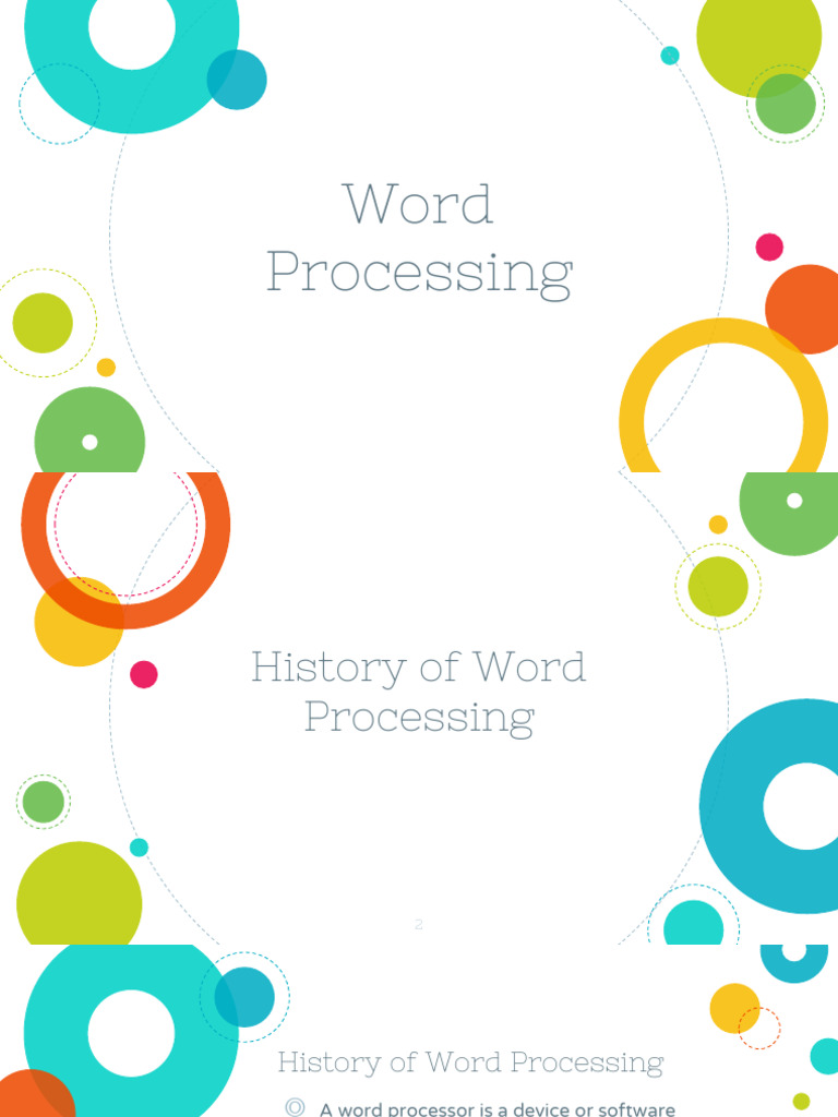OFAD55 - Word Processing (Week 3) | PDF | Word Processor | Microsoft Word