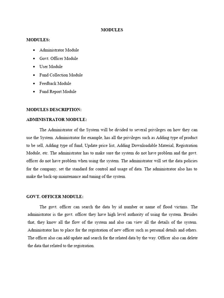 MODULES | PDF | Databases | Data Management