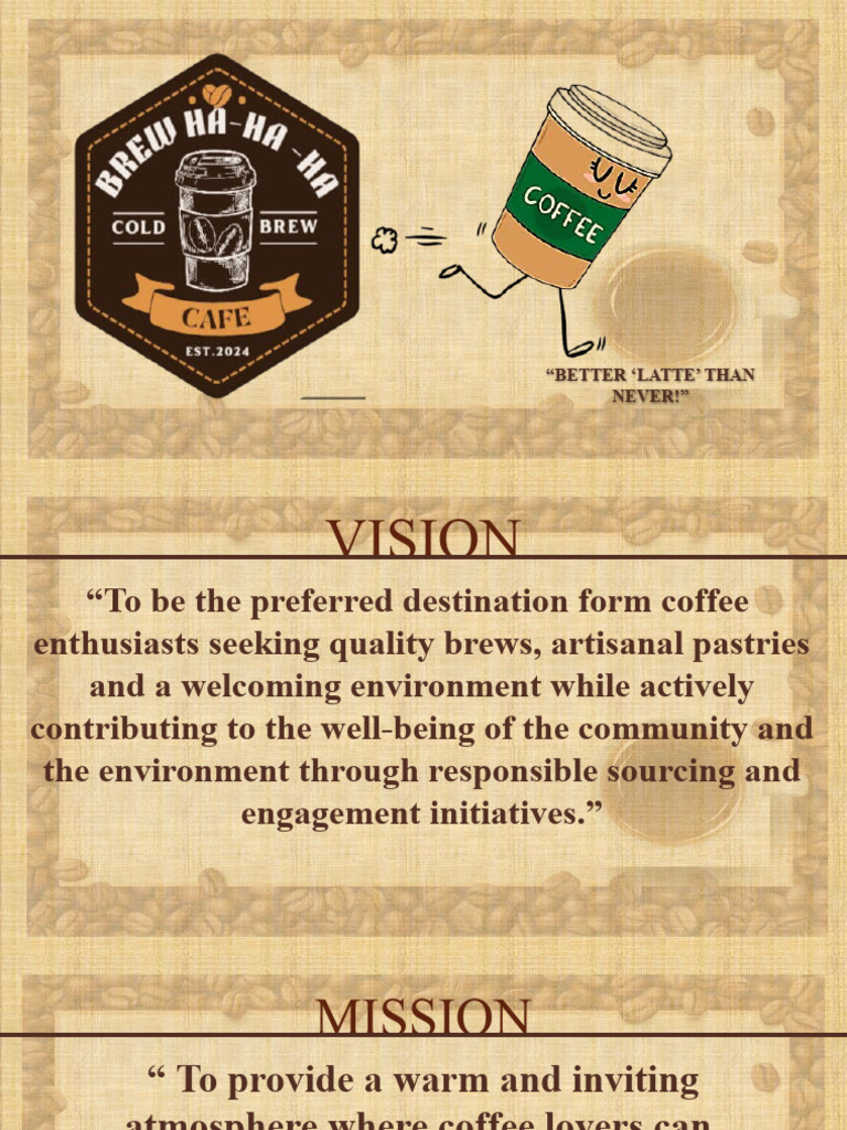 Brew Ha-Ha Café: Community & Quality Coffee | PDF | Cooking, Food ...