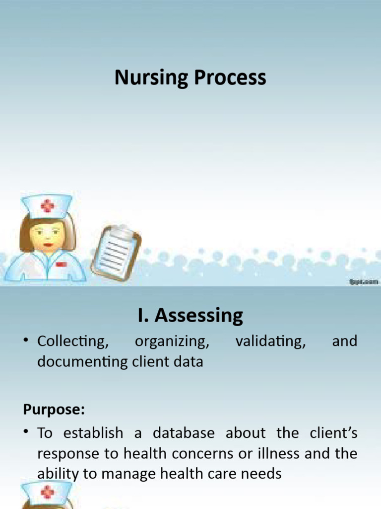 6th Lecture Oct. 1 Nursing Process | PDF | Nursing | Breathing