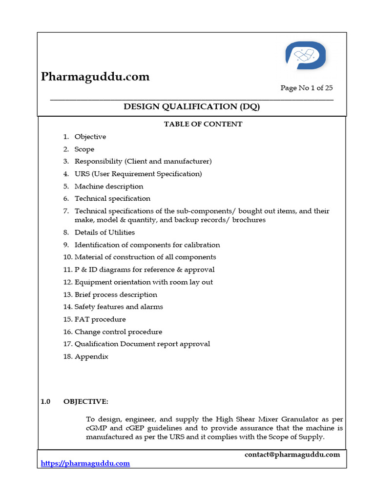High Shear Mixer Granulator DQ Document | PDF | Programmable Logic ...