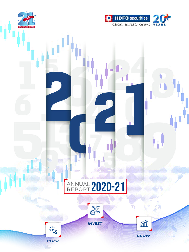 HDFC Securities-Annual Report FY 2020-21-202106211554551198879 | PDF | Investing | Financial Markets
