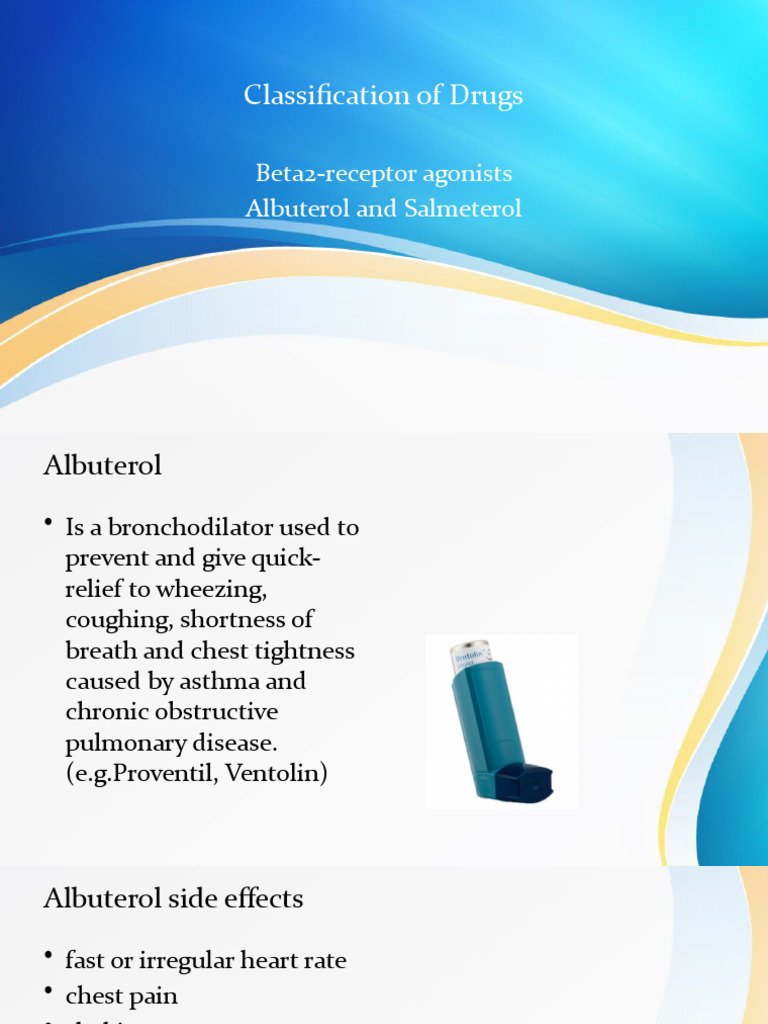 Albuterol and Salmeterol | PDF
