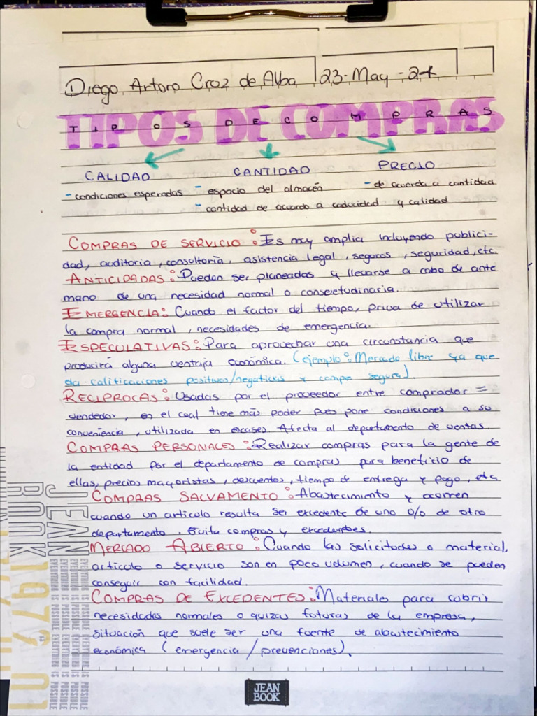 Tipos de Compras | PDF