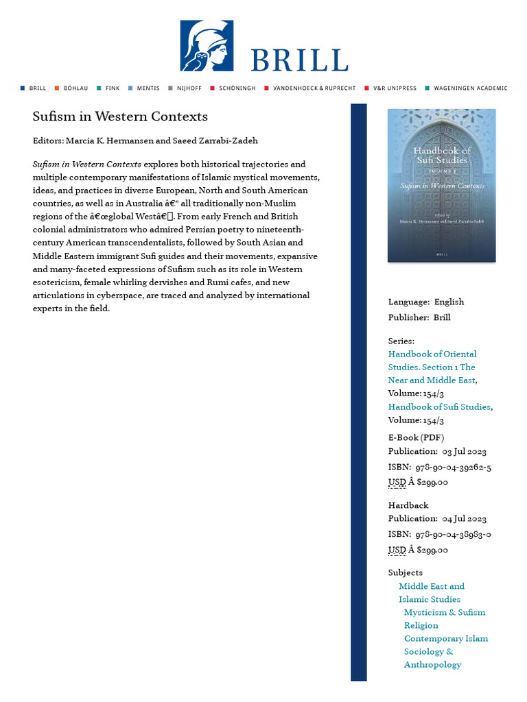 Exploring Sufism in the West | PDF | Sufism | Abrahamic Religions