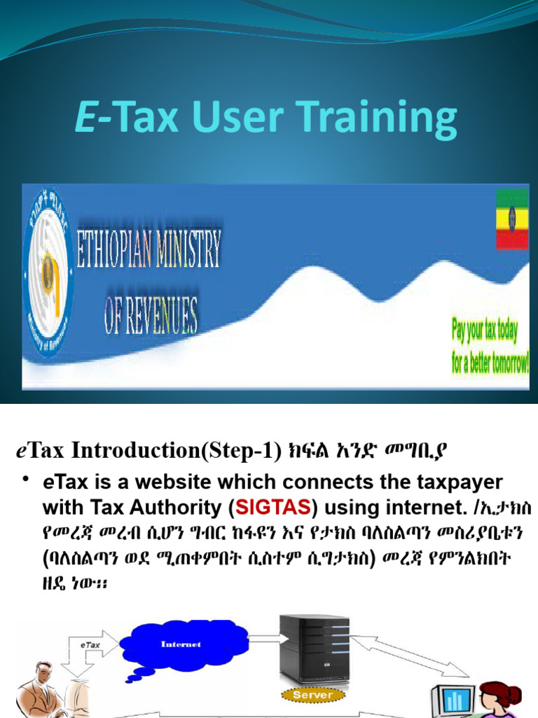 E-Tax Presentation EDITED | PDF | Virtual Private Network | Password