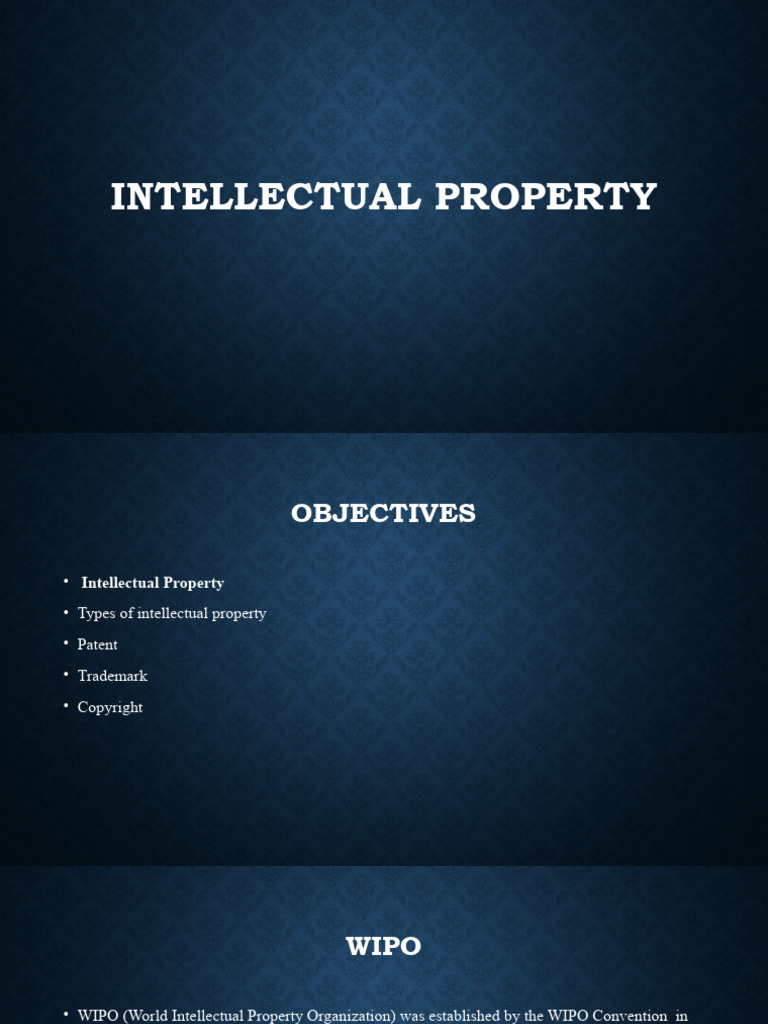 Understanding Intellectual Property Rights | PDF | Intellectual ...