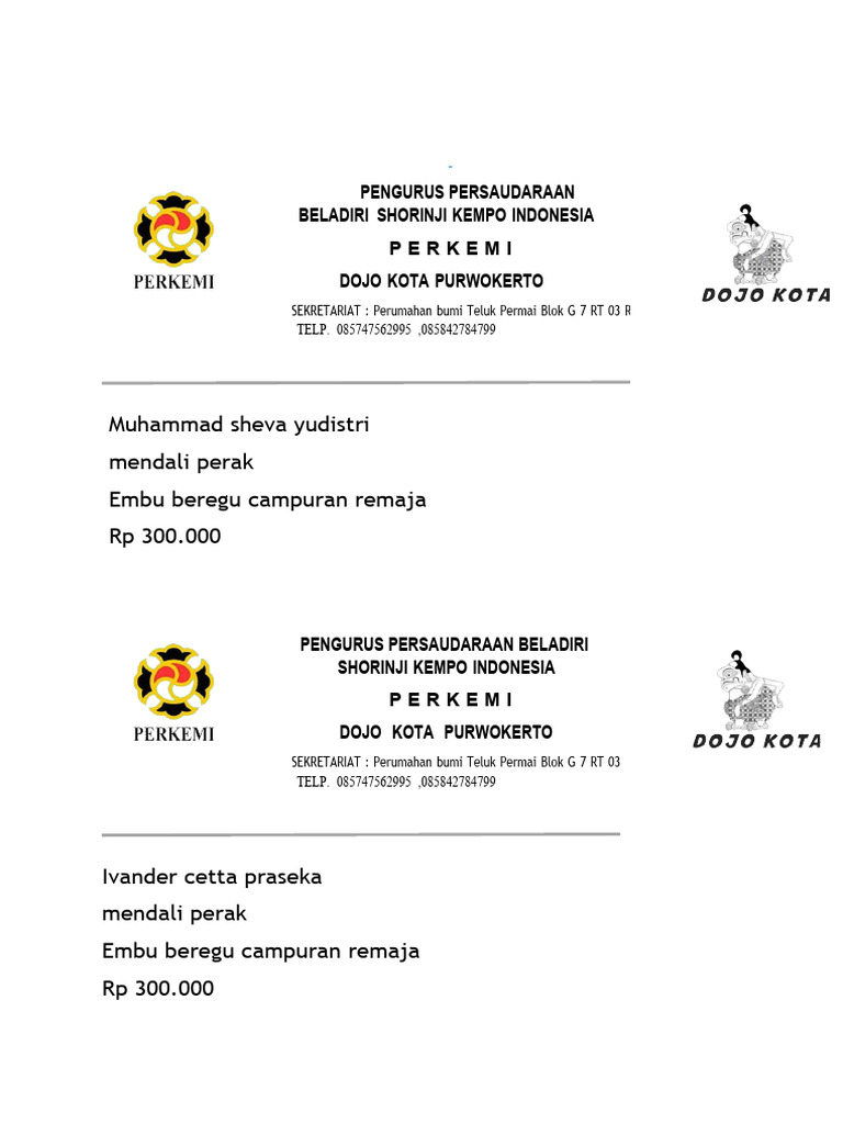 Desain Amplop FIXX | PDF