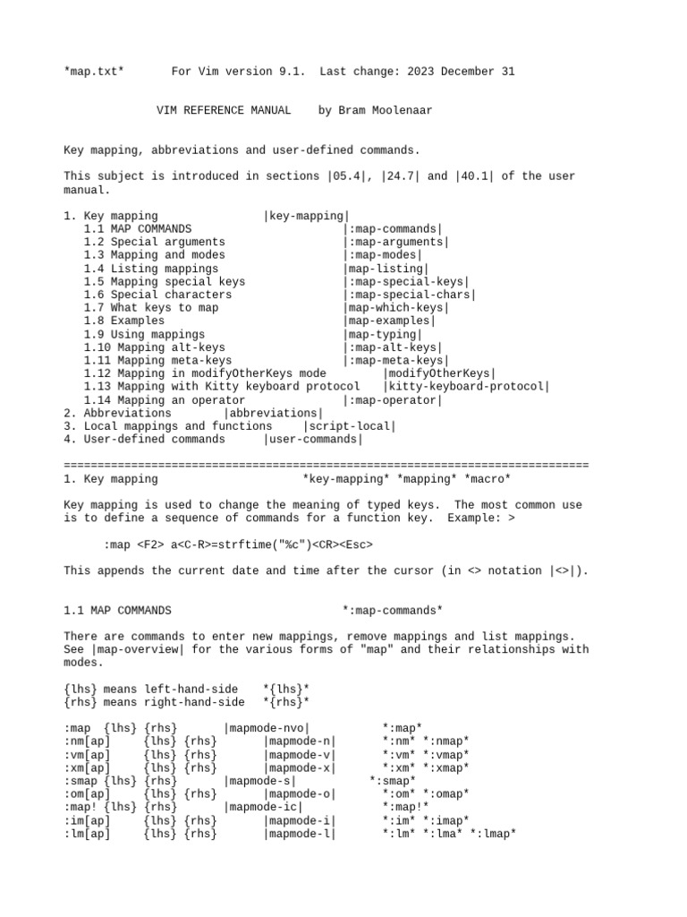map | PDF | Computer Science | Computer Programming