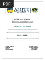 Deed of Rectification Sample Draft or Format | PDF | Private Law ...