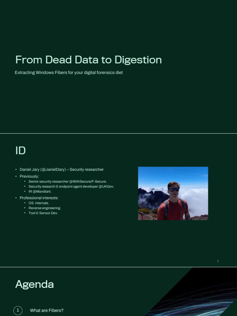 From Dead Data To Digestion | PDF | Thread (Computing) | Callback (Computer Programming)