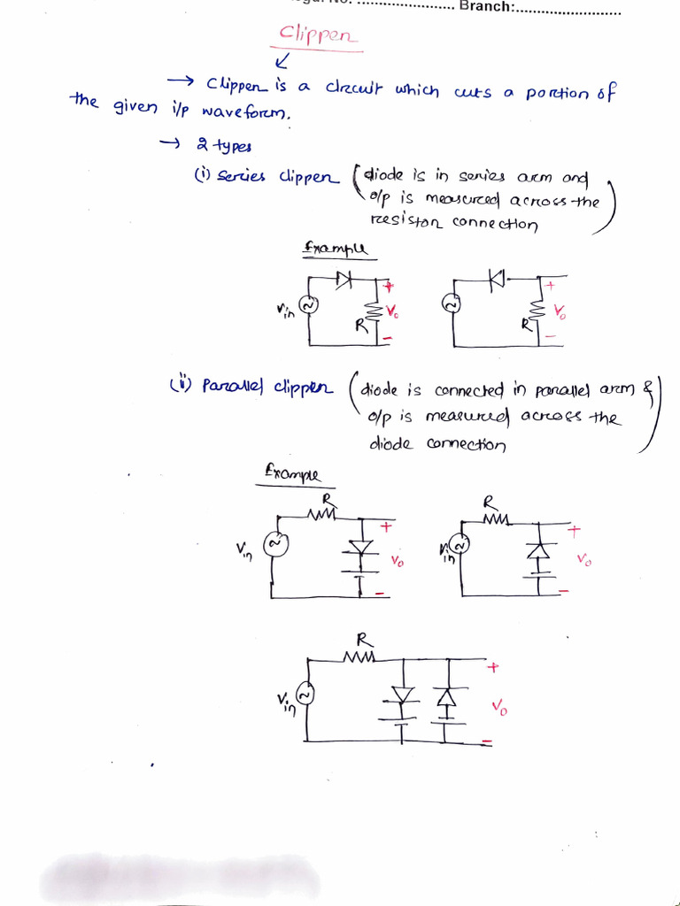 Clipper | Download Free PDF | Electronic Engineering | Electrical ...