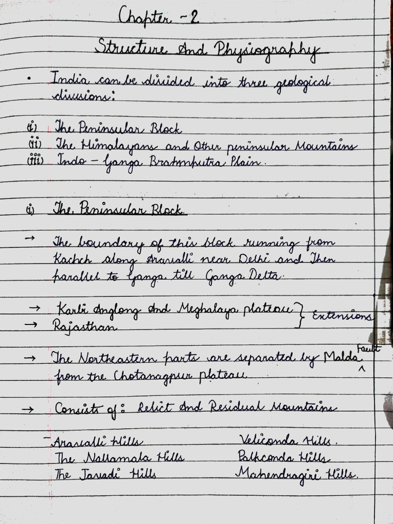 Structure & Physiography | PDF