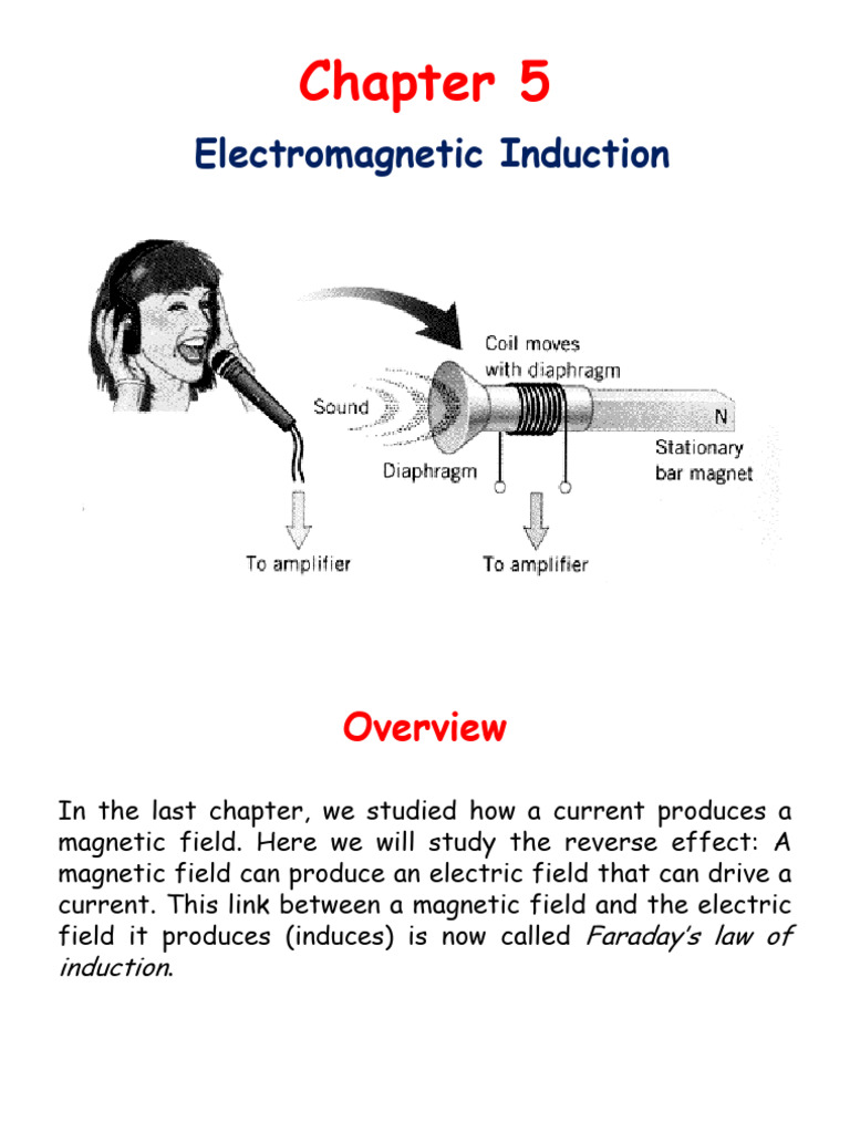 Lecture 14 | PDF | Electromagnetic Induction | Inductance