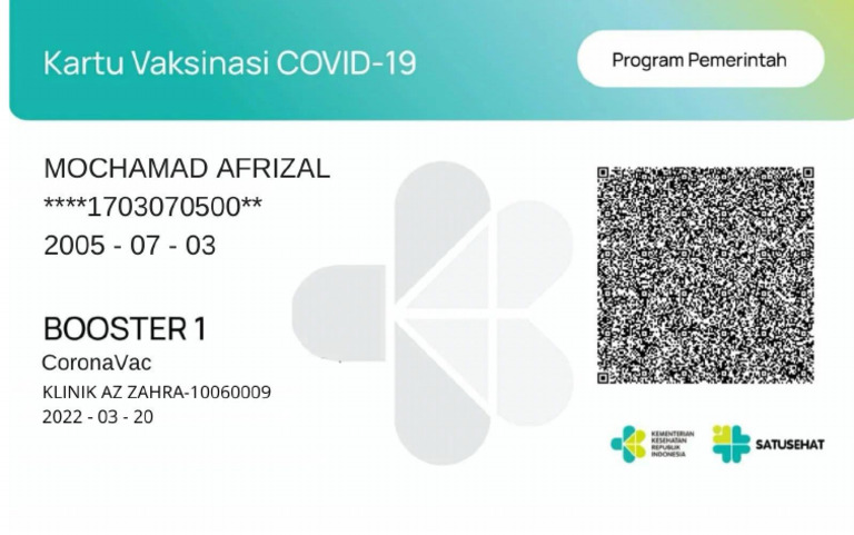 Sertifikat V3 Booster Pdf