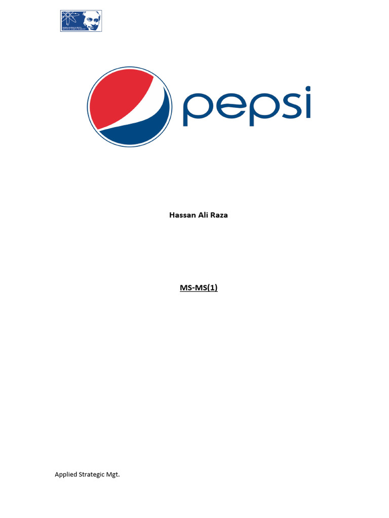 Scrbid Pepsi | PDF | Pepsi | Pepsi Co