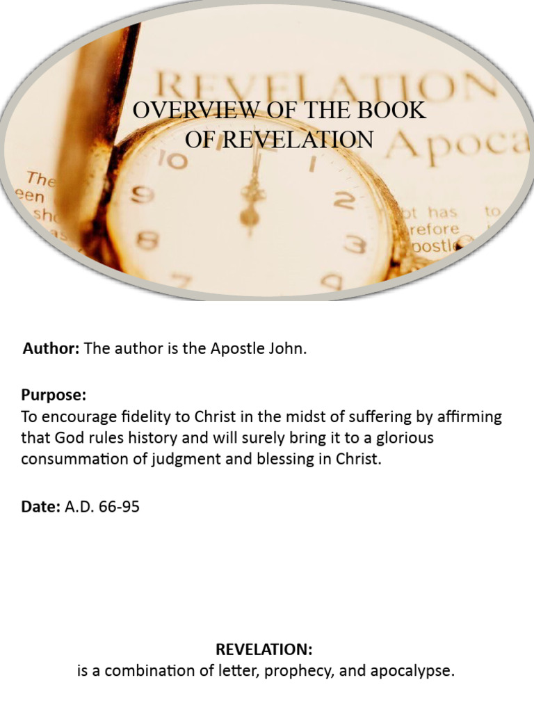 Overview of Revelation | PDF | Book Of Revelation | The Beast (Revelation)