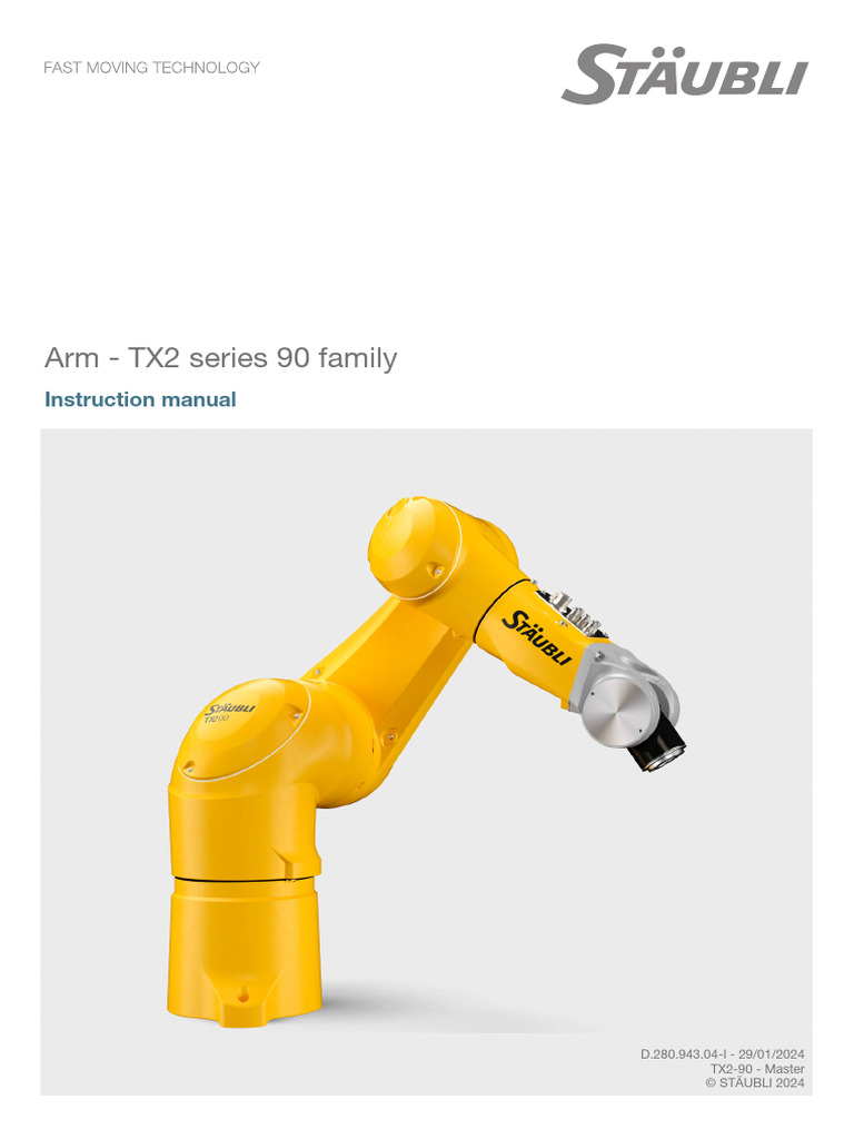 Manual - Arm TX2-90 | PDF | Electrical Connector