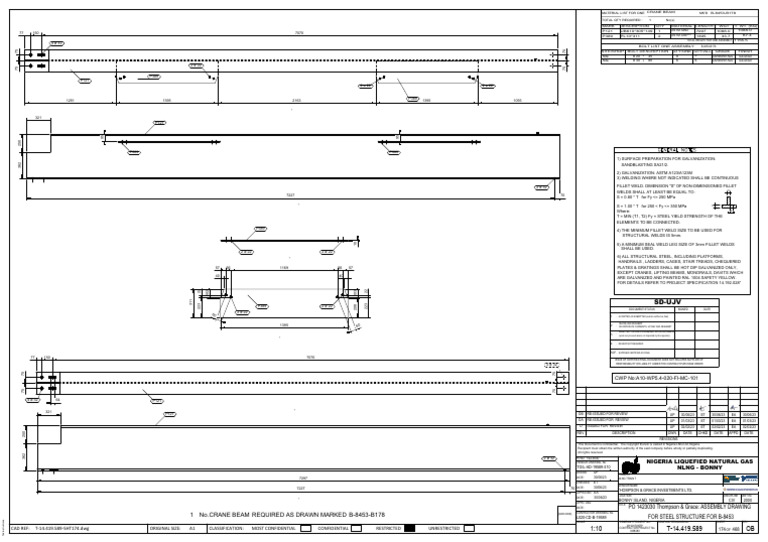 B 8453 b178 Assembly Model | PDF | Steel | Mechanical Engineering