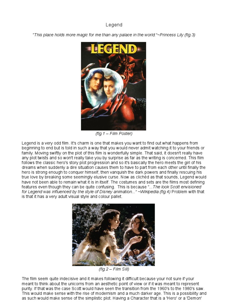 Legend | PDF | Leisure
