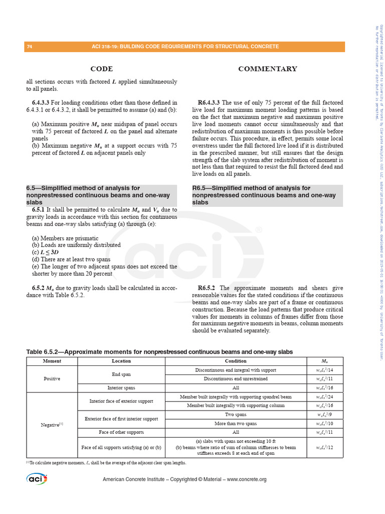 ACI 6.5.2. & 6.5.4pdf | PDF