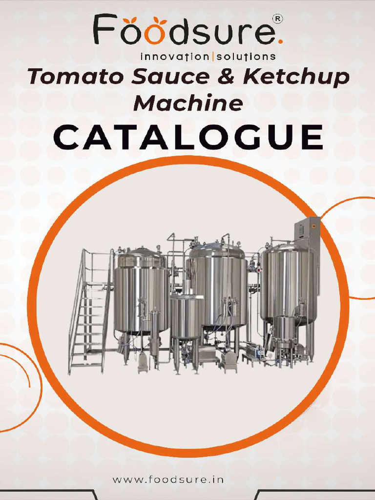 Tomato Sauce & Ketchup | PDF