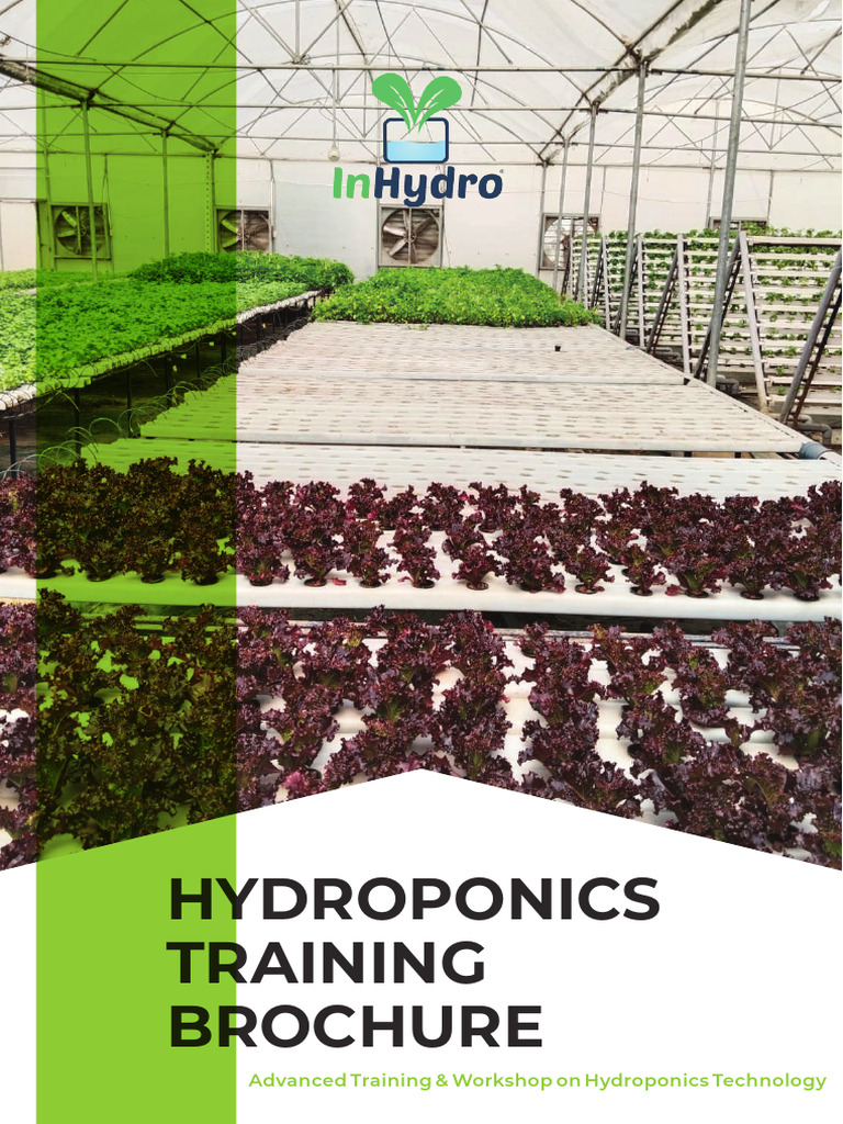 All Training Brochure Web Compressed Pdf Hydroponics Agriculture