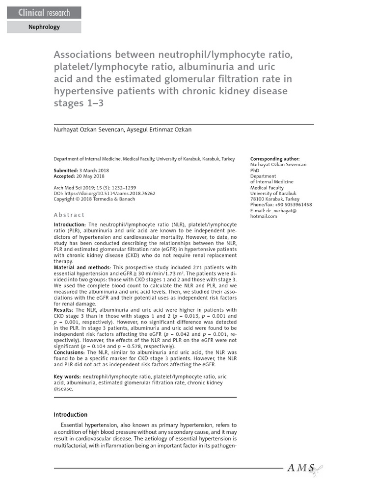 AOMS Art 32981-10 | PDF | Chronic Kidney Disease | Hypertension