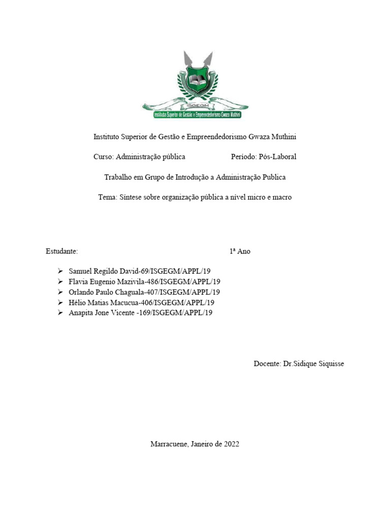 ANA - AP Micro e Macro | PDF