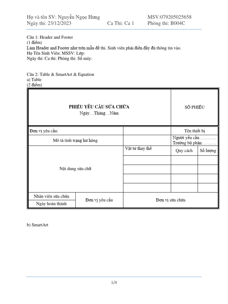 NguyenNgocHung Word De02 | PDF