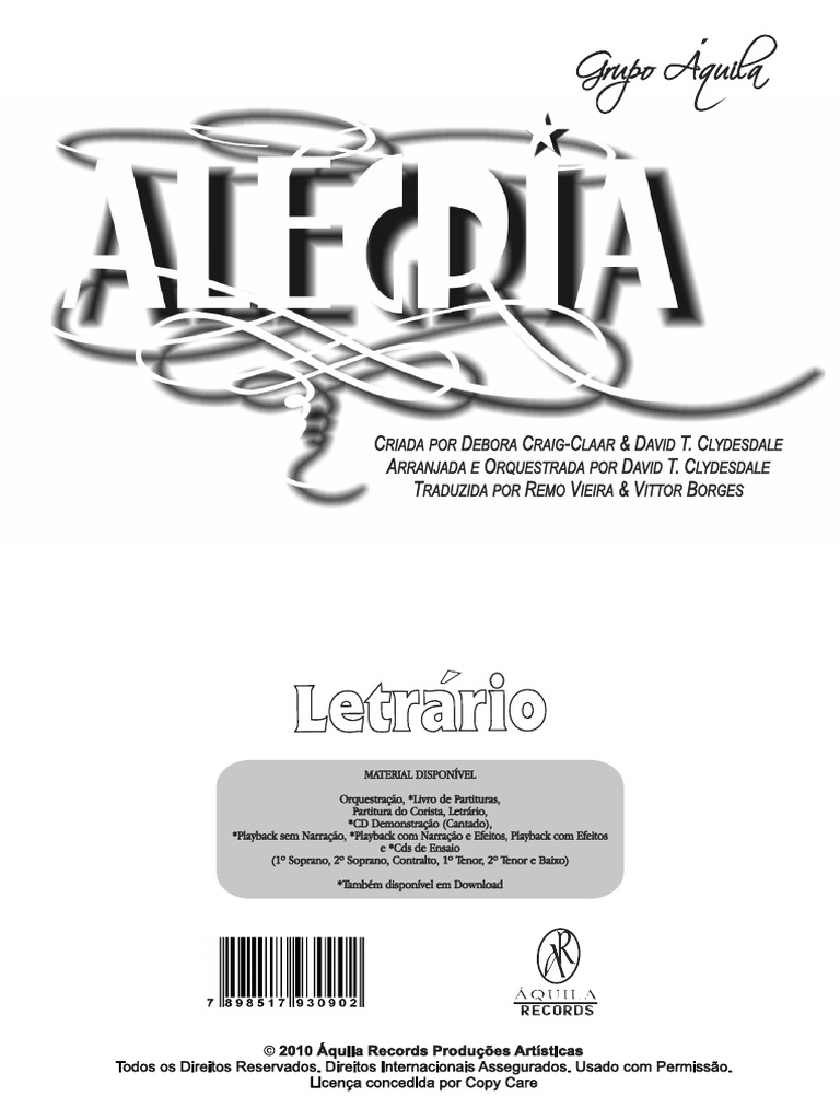Letrario Alegria | PDF