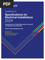 STNW1174 Standard For Low Voltage EG Connections | PDF | Electric Power Distribution ...
