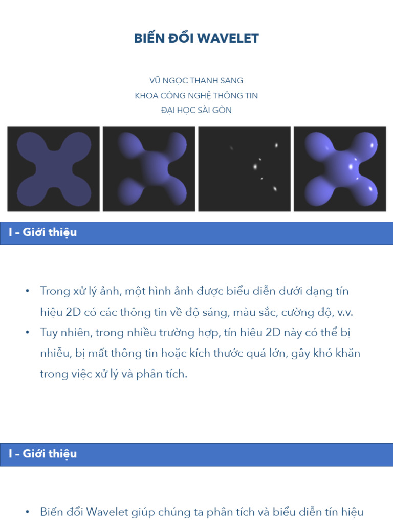 6-Wavelet Transform | PDF