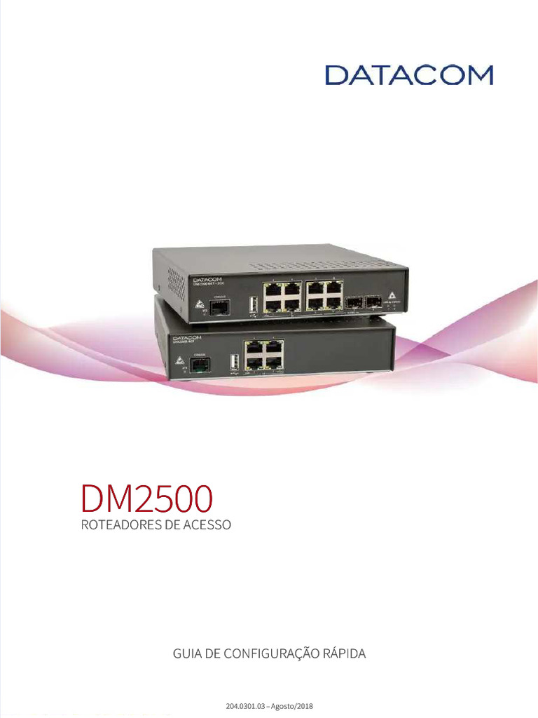 PDF Manual Datacom dm2500 - Compress | PDF | Endereço de IP ...