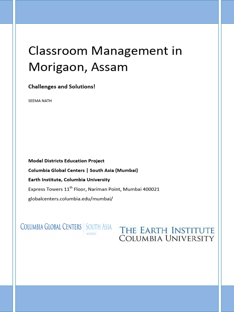 15.MDEP - Morigaon - Effective Time Management | PDF | Teachers ...