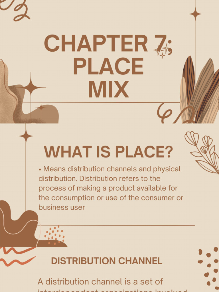 Place Mix | PDF
