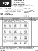 Delivery Challan Template (Excel) | PDF