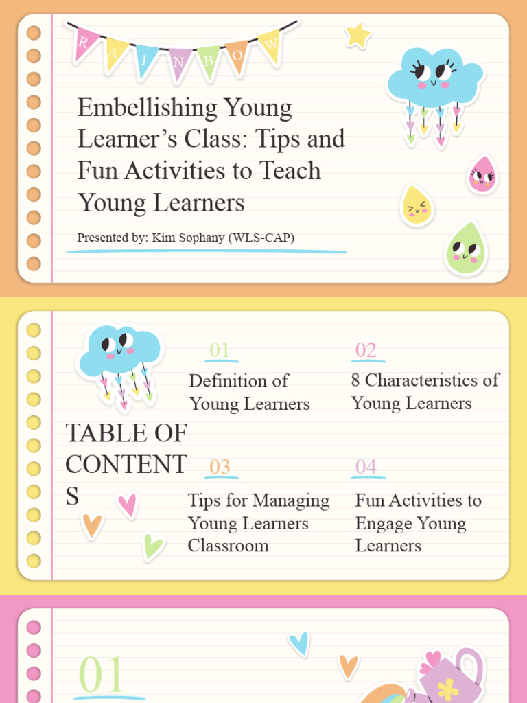 CAP YL Embellishing YoungLearner’s Class Tips and Fun Activities | PDF ...