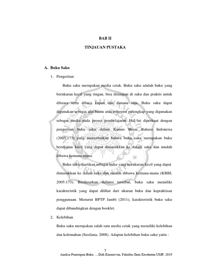 Didi Kurniawan BAB II | PDF