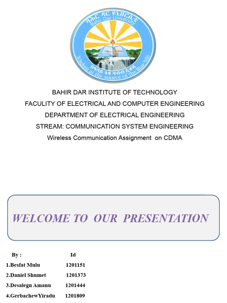 Wireless PPT On CDMA | PDF | Cellular Network | Channel Access Method