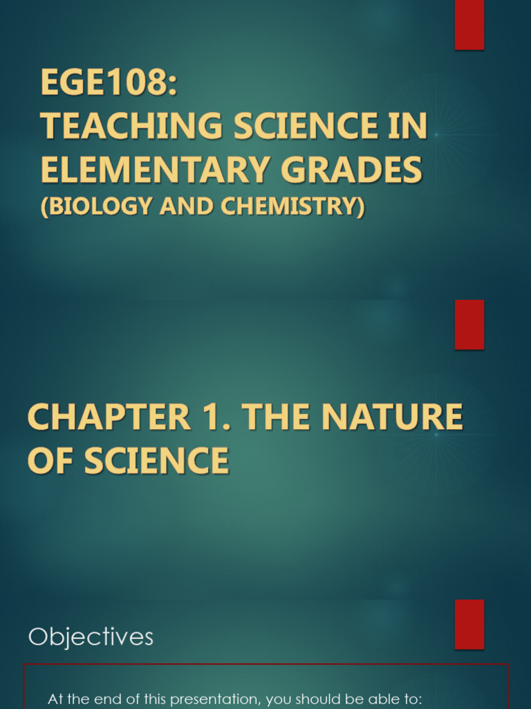 Chapter 1 - The Nature of Science-1 | Download Free PDF | Science ...