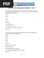 Contoh Soal Psikotes Numerik | PDF