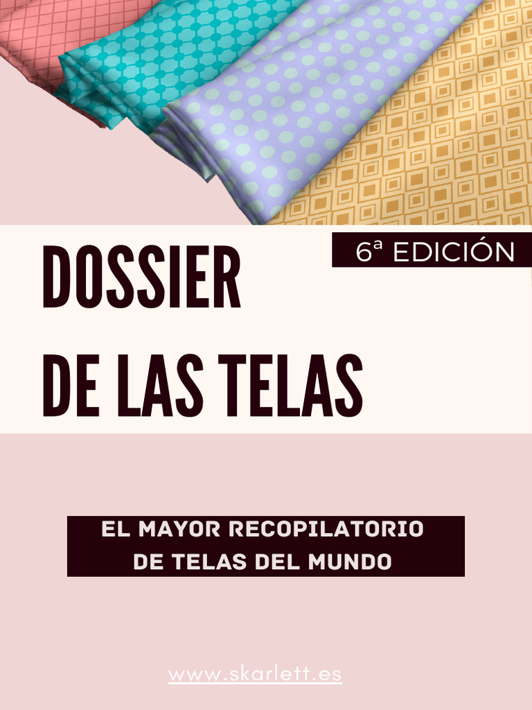 Dossier de Telas 6ª Edición PDF | PDF | Textiles