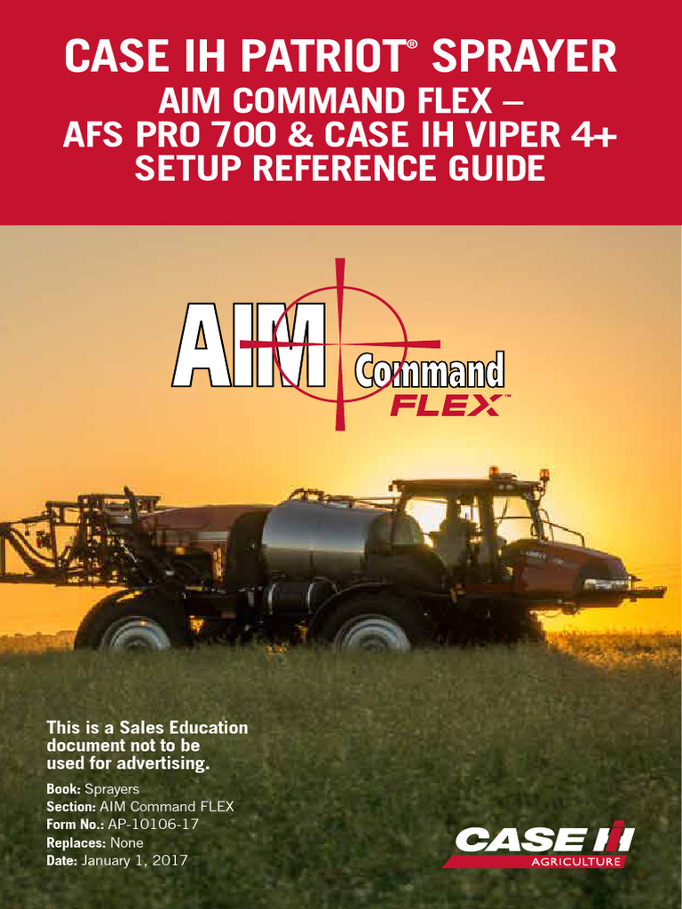 AIM Command FLEX - Set Up Guide | PDF | Icon (Computing) | Calibration