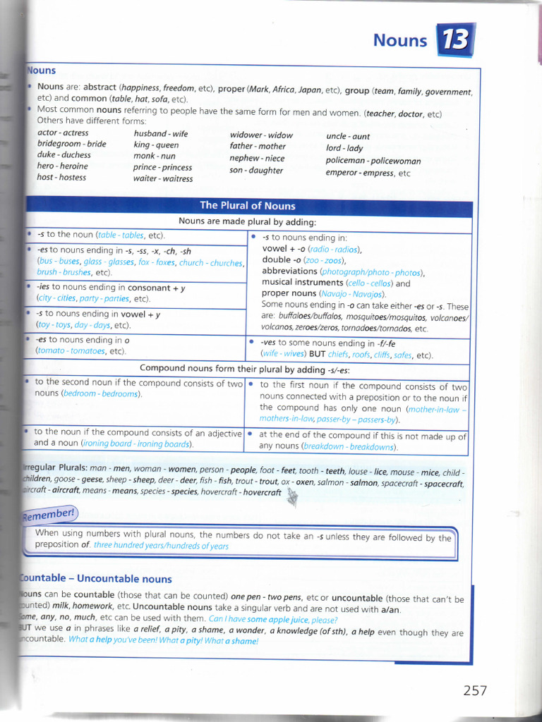 Nouns | PDF