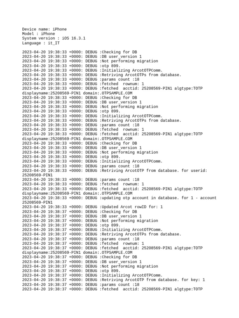 Arcototplog | PDF | Data Management | Information Technology Management