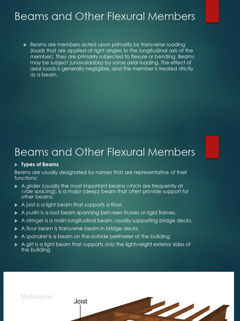 Beams and Other Flexural Members | PDF | Beam (Structure) | Bending