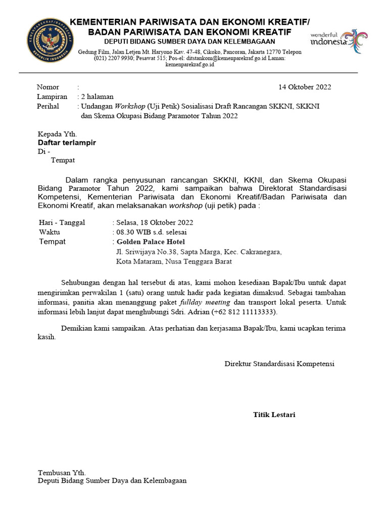 Undangan Workshop Paramotor-1 | PDF