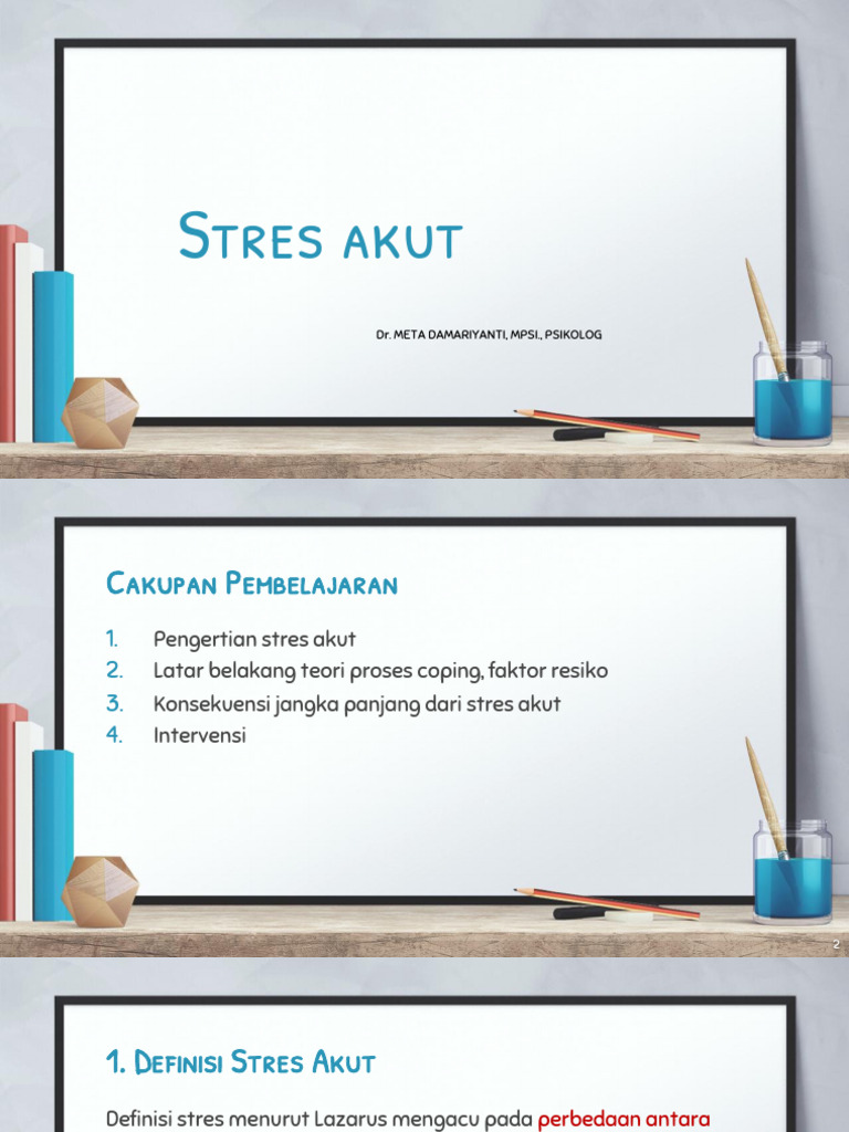 Stress Akut | PDF